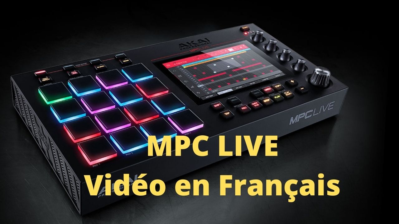 mpc live présentation de la machine nomade pour composer de partout